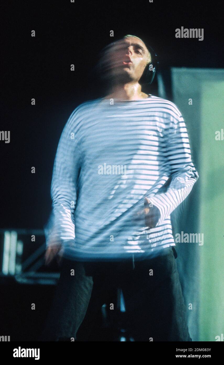 Karl Hyde of British electronic band Underworld performing at the ...