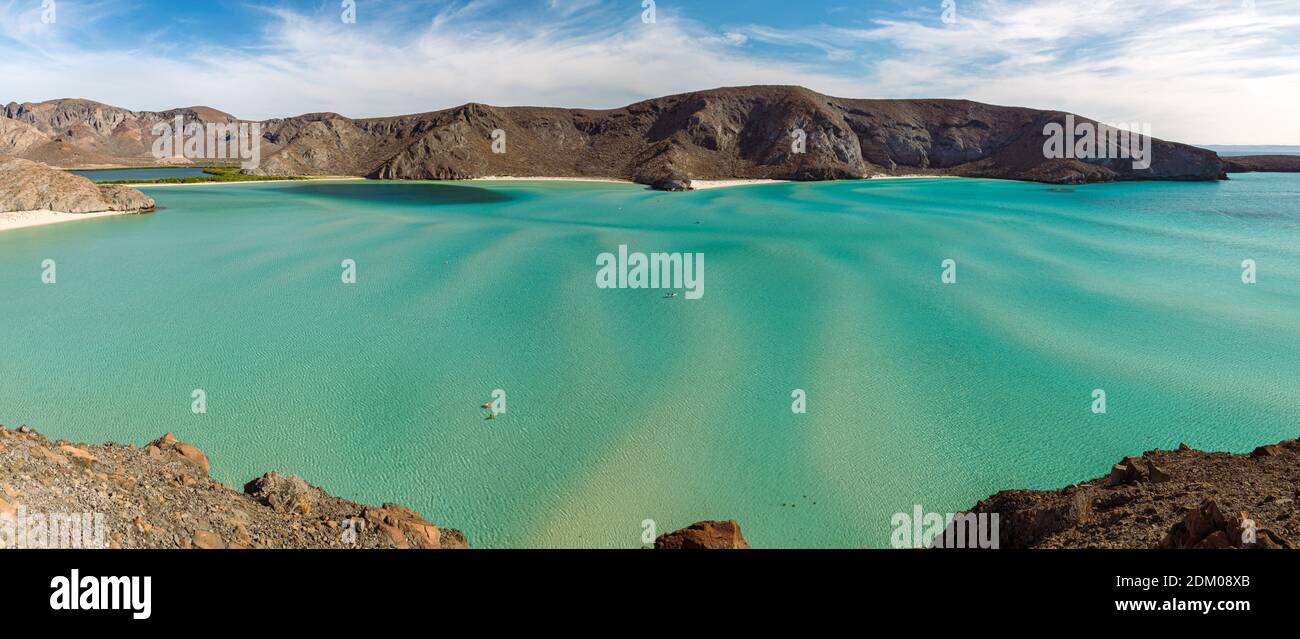View of stunning bay in Baja California, Mexico Stock Photo - Alamy