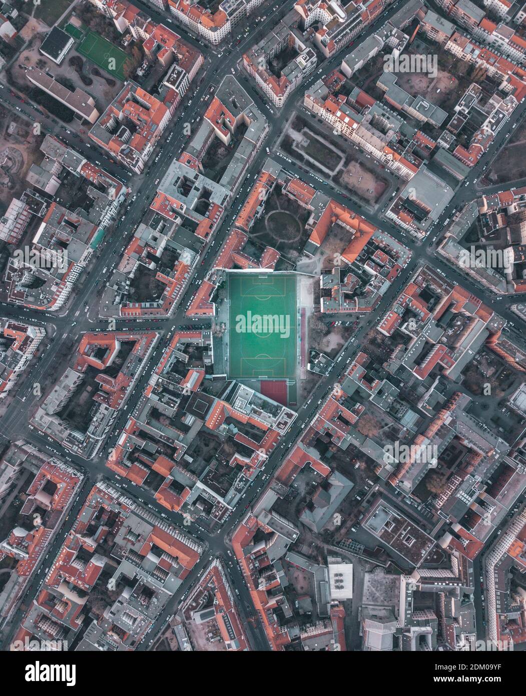 Grass field birds eye view hi-res stock photography and images - Alamy