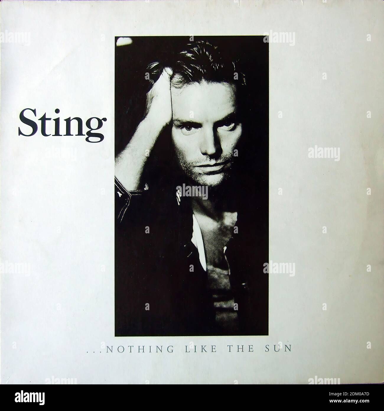 Sting - Nothing Like The Sun (2 Lp) - Vintage vinyl album cover Stock Photo - Alamy