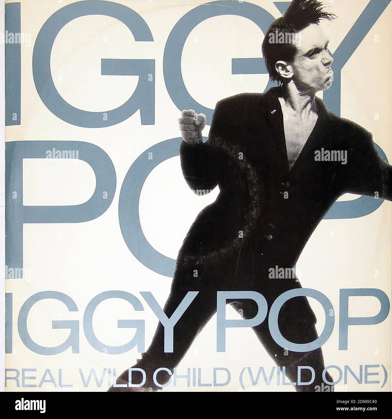 IGGY POP REAL WILD CHILD (WILD ONE) 12 - Vintage Vinyl Record Cover ...