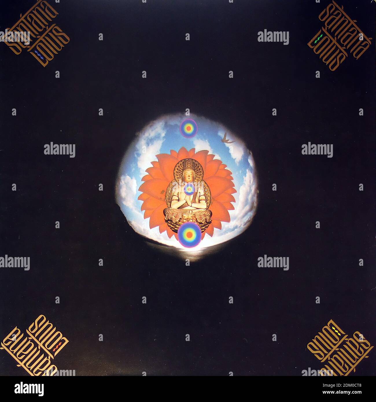Santana Lotus - Vintage Vinyl Record Cover Stock Photo - Alamy