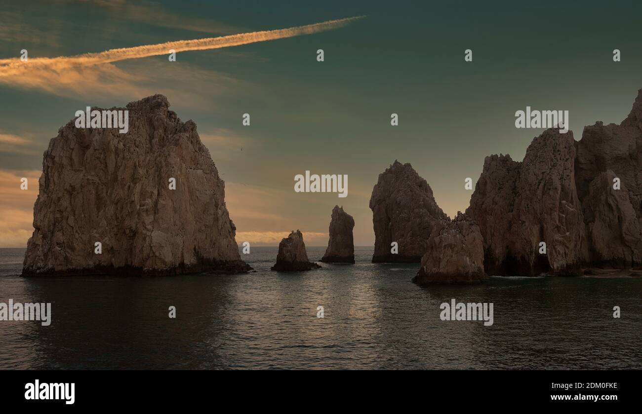 Rock Formation at Lands End in Cabo San Lucas, Mexico Stock Photo - Alamy