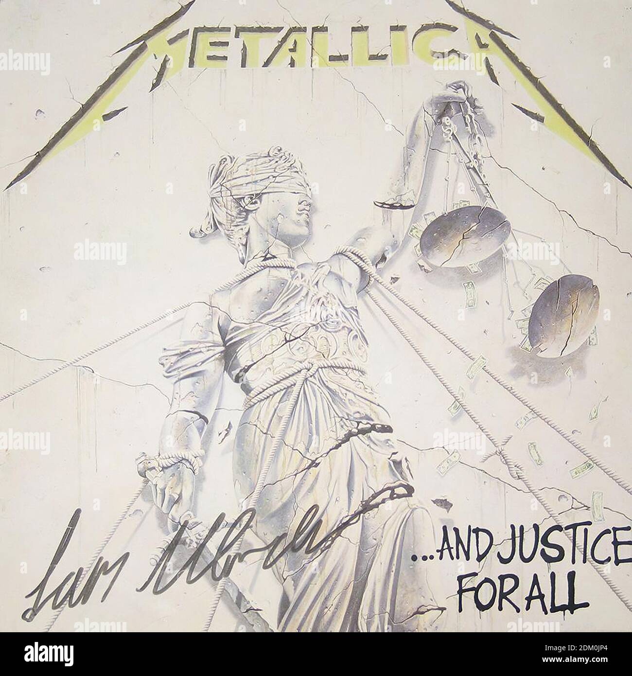 METALLICA And Justice For All 12 Double Lp - Vintage Vinyl Record Cover ...