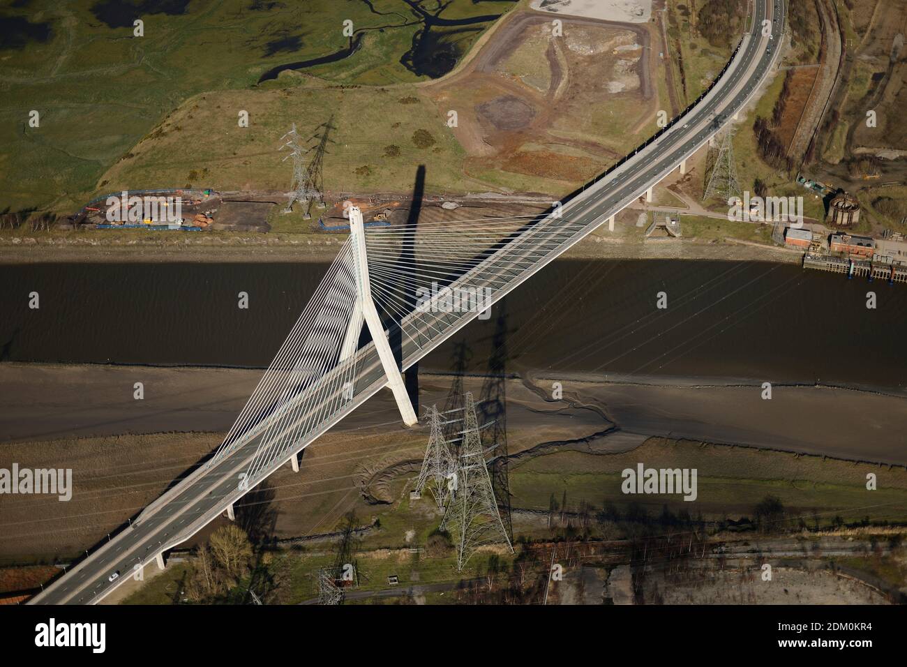 Flintshire bridge flint north wales hi-res stock photography and images ...