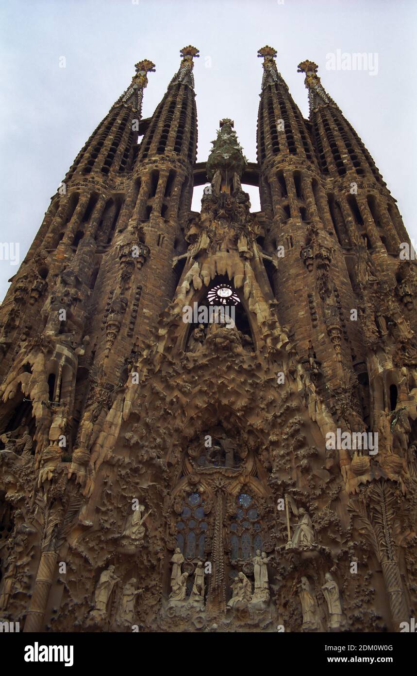 La Sagrada Familia Nativity Facade