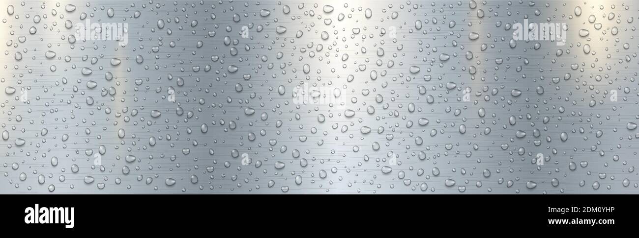 Wet shiny metal surface background Stock Vector Images - Alamy