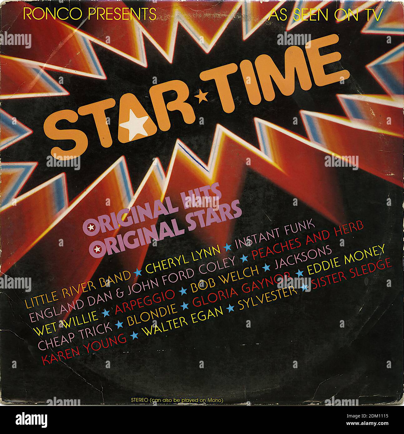Star Tim - Vintage Record Cover Stock Photo - Alamy
