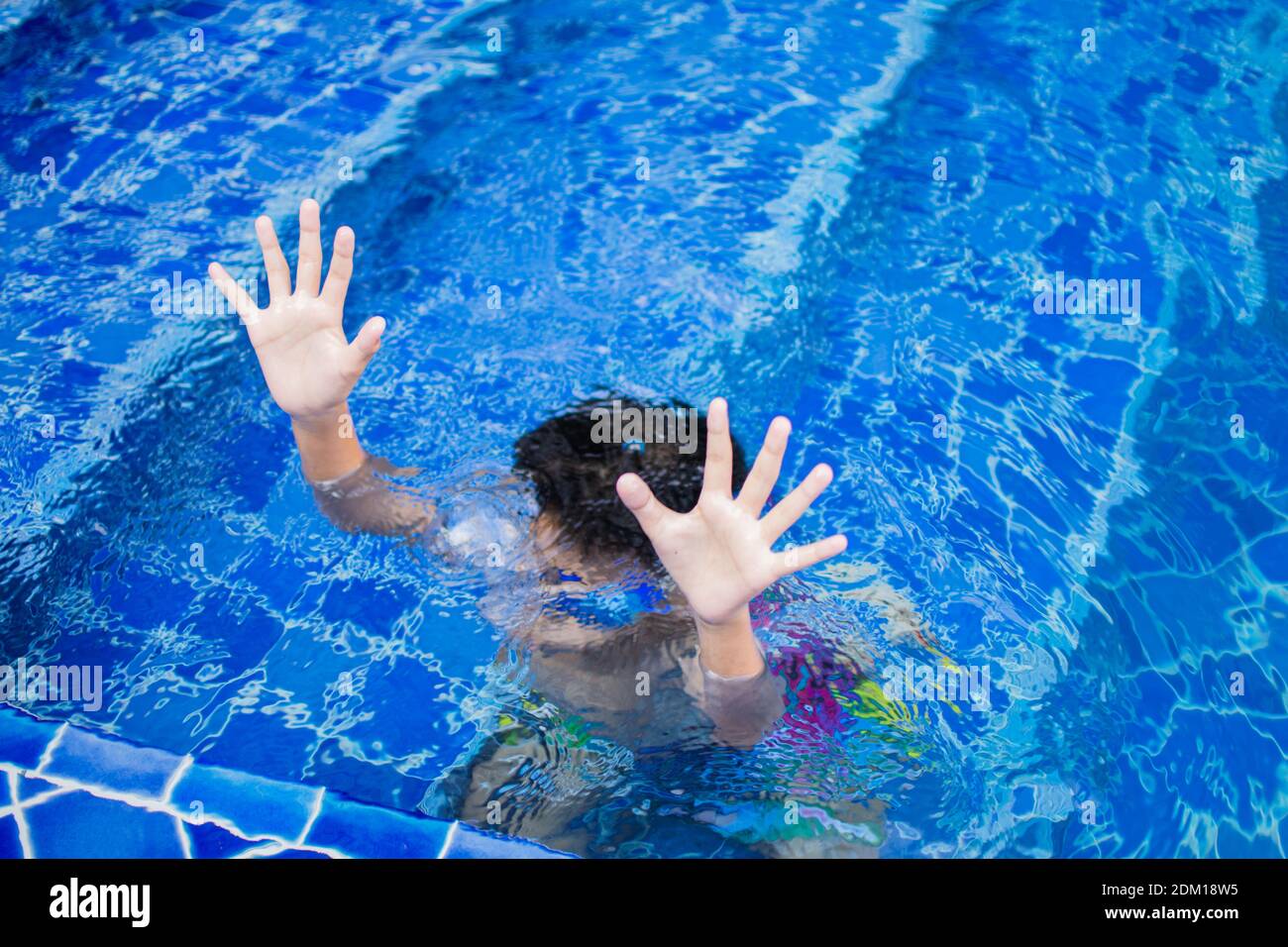 Drowning Person Pool High Resolution Stock Photography and Images - Alamy