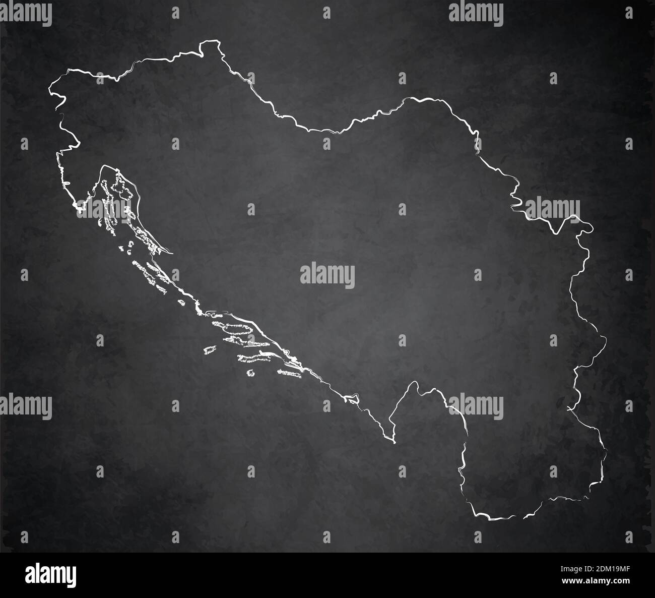 Yugoslavia map hi-res stock photography and images - Alamy