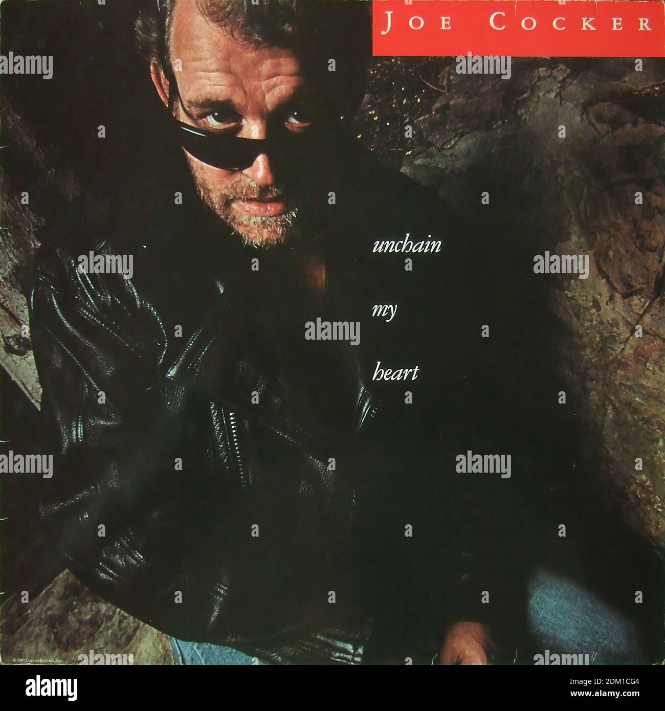 Joe Cocker - Unchain My Heart - Vintage vinyl album cover Stock Photo ...