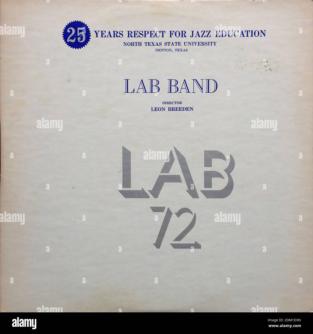 The North Texas State University Lab Band - Lab 72, Precision Custom ...