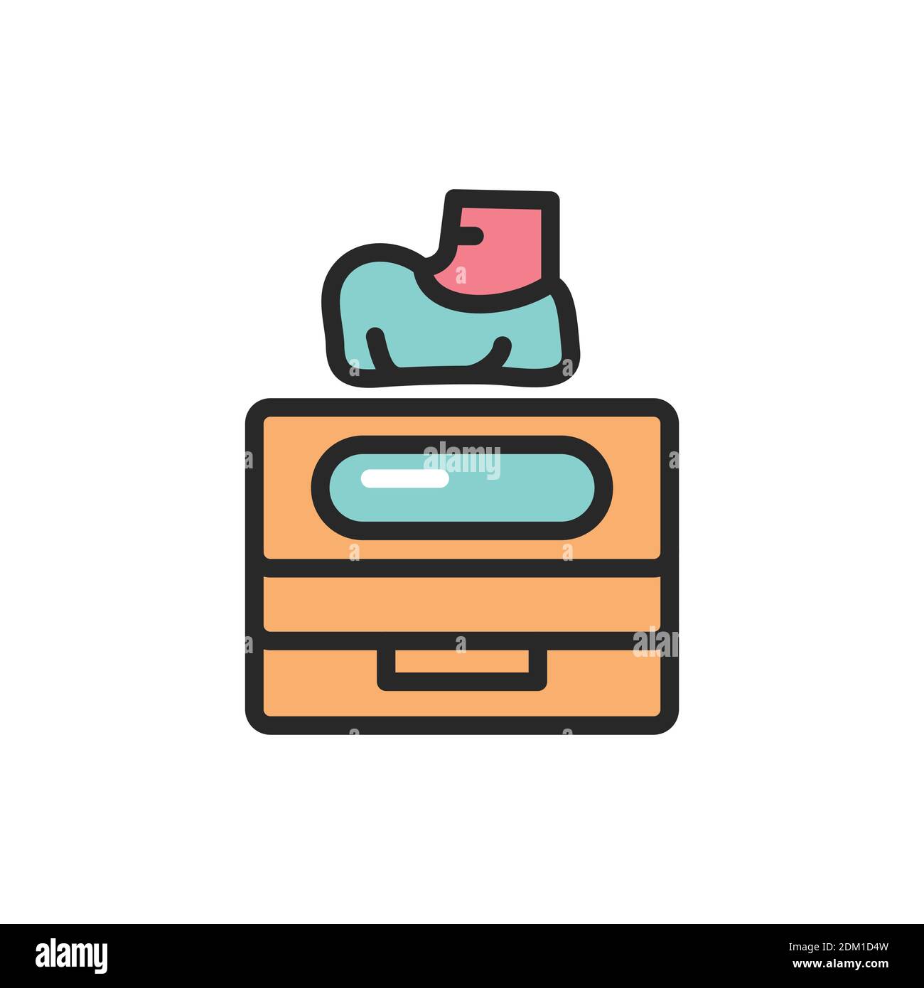 Disposable shoe cover Stock Vector Images - Alamy