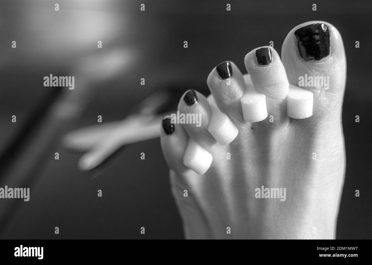 Pedicured legs hi-res stock photography and images - Alamy