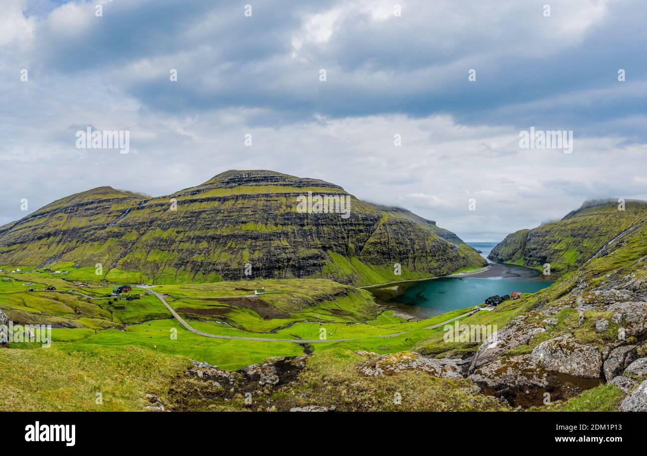 Saksun panorama view hi-res stock photography and images - Alamy