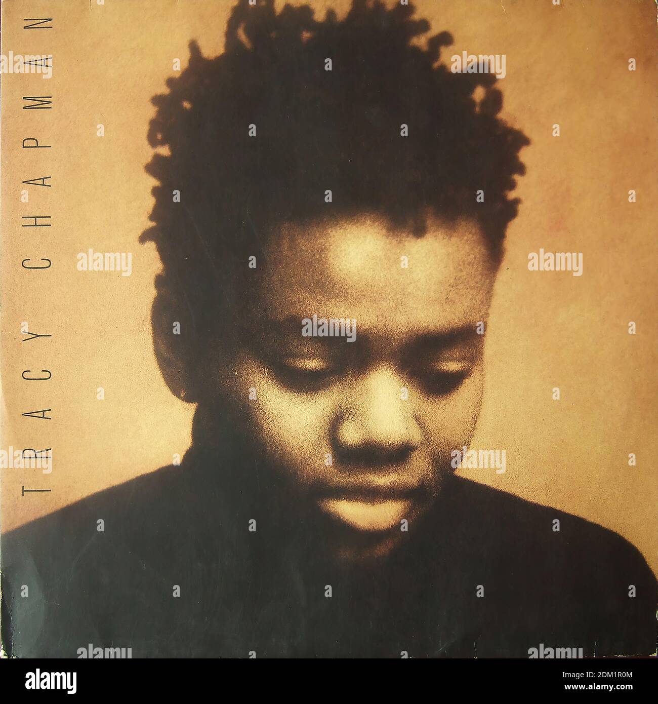 Tracy Chapman - Debut - Vintage vinyl album cover Stock Photo - Alamy