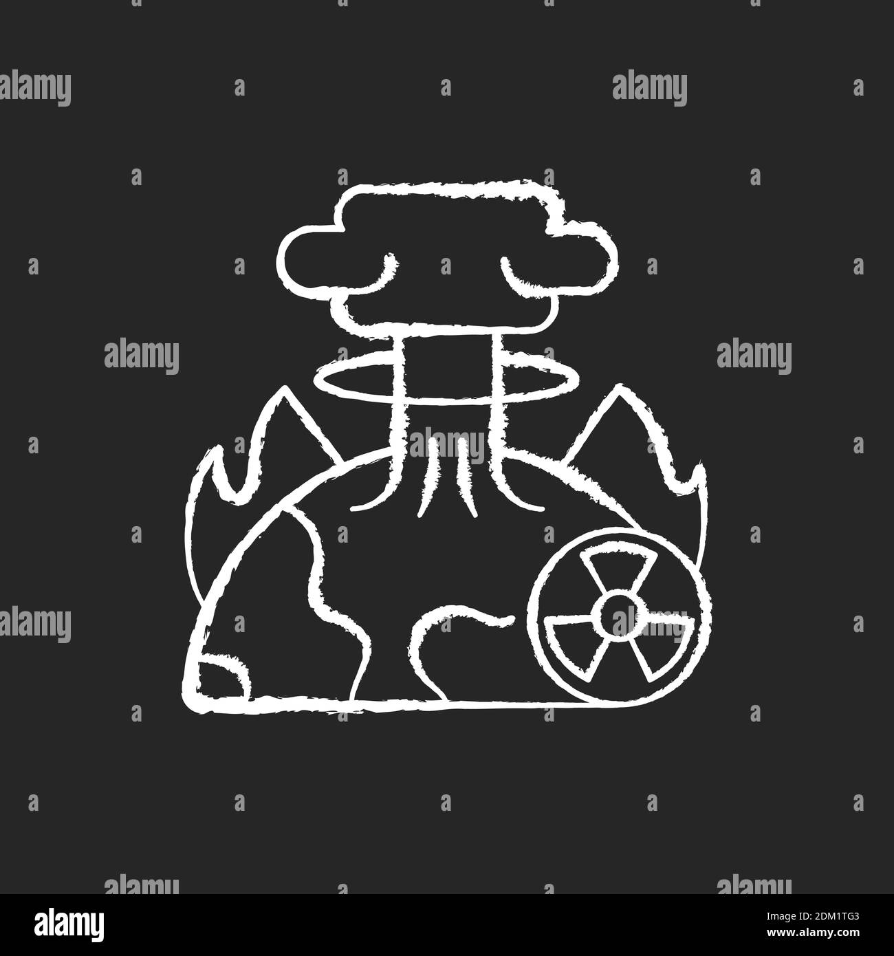 Apocalypse on planet earth Stock Vector Images - Alamy