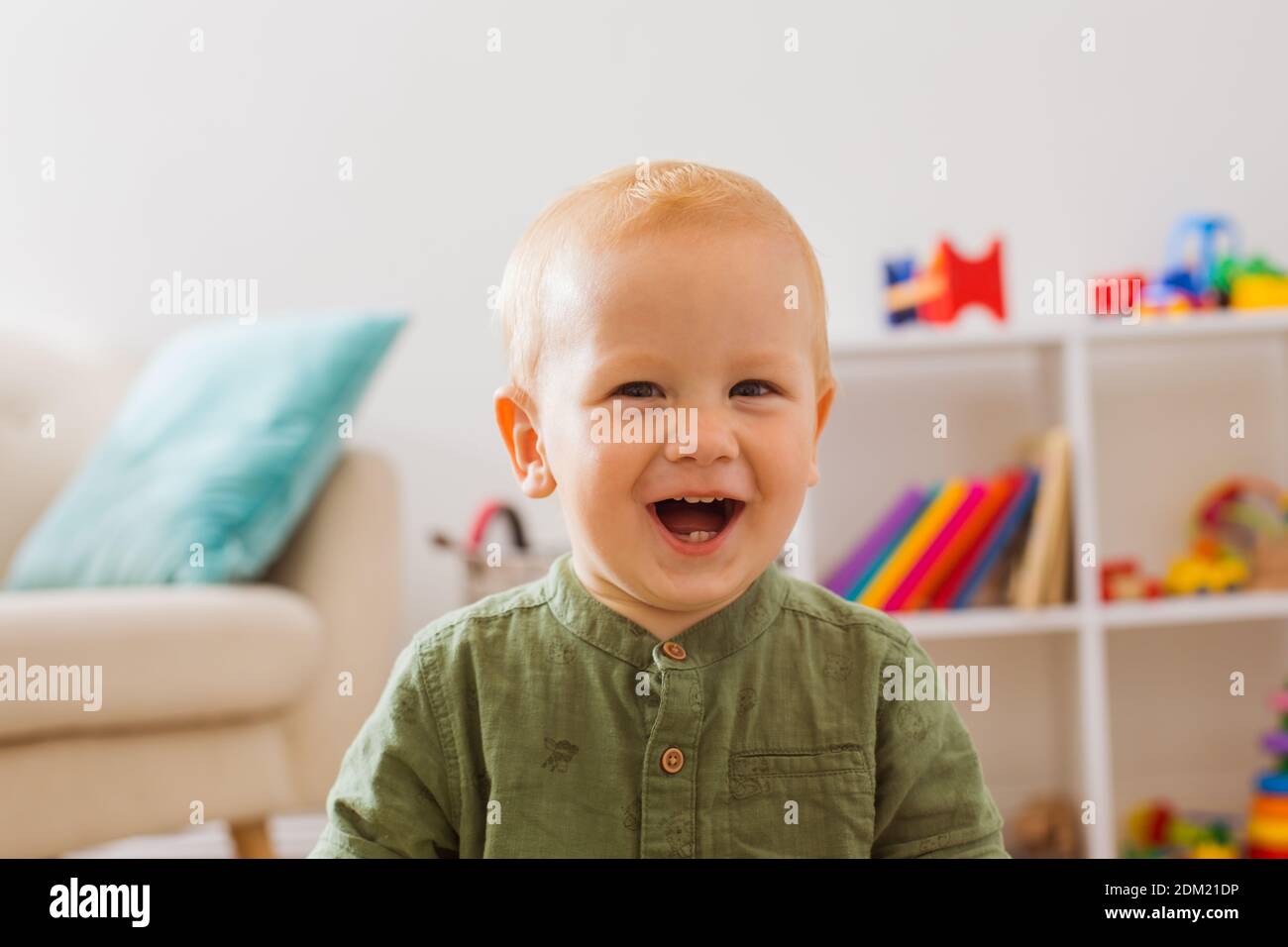Kindergarten that causes positive emotions in the baby Stock Photo - Alamy