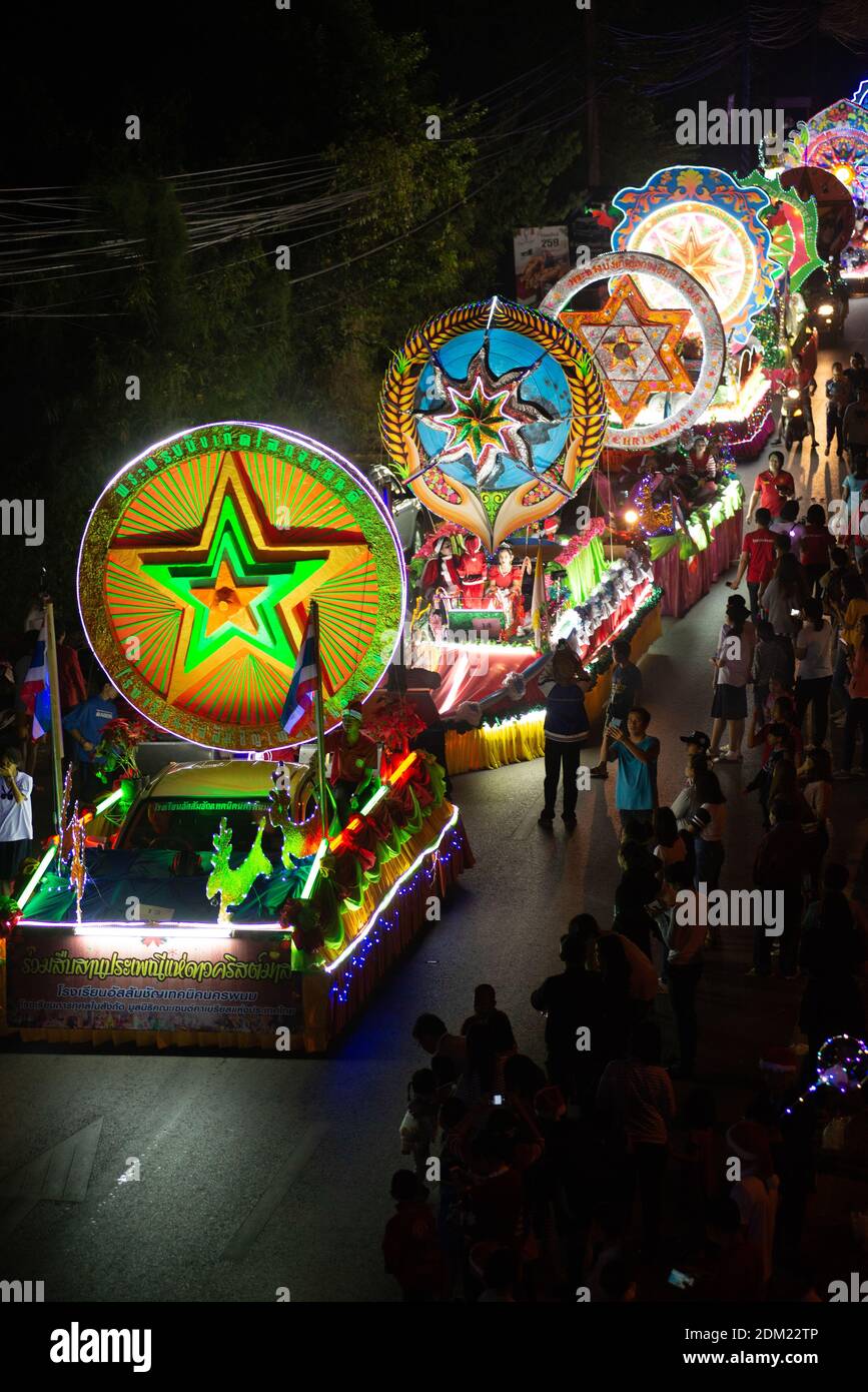 The celebrating Christmas with the dazzling star parade on more than ...