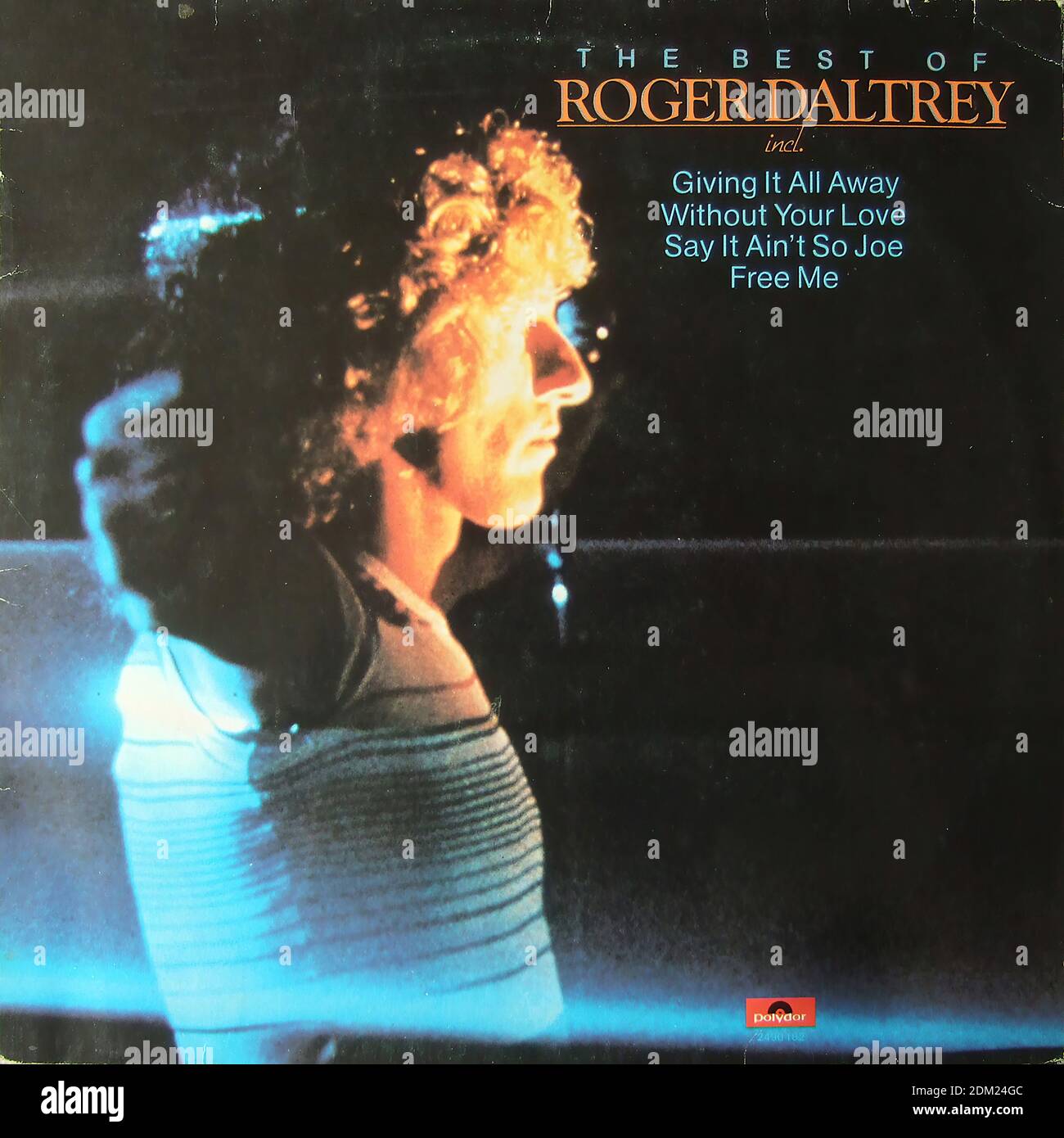 Roger Daltrey - The Best Of - Vintage vinyl album cover Stock Photo - Alamy