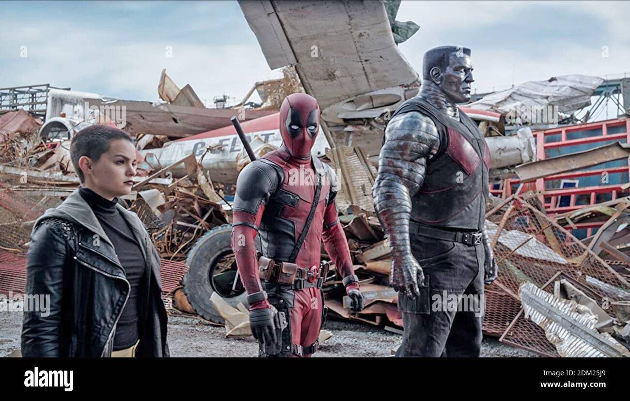 DEADPOOL 2016 Marvel/20th Century Fox film with from left: Brianna ...