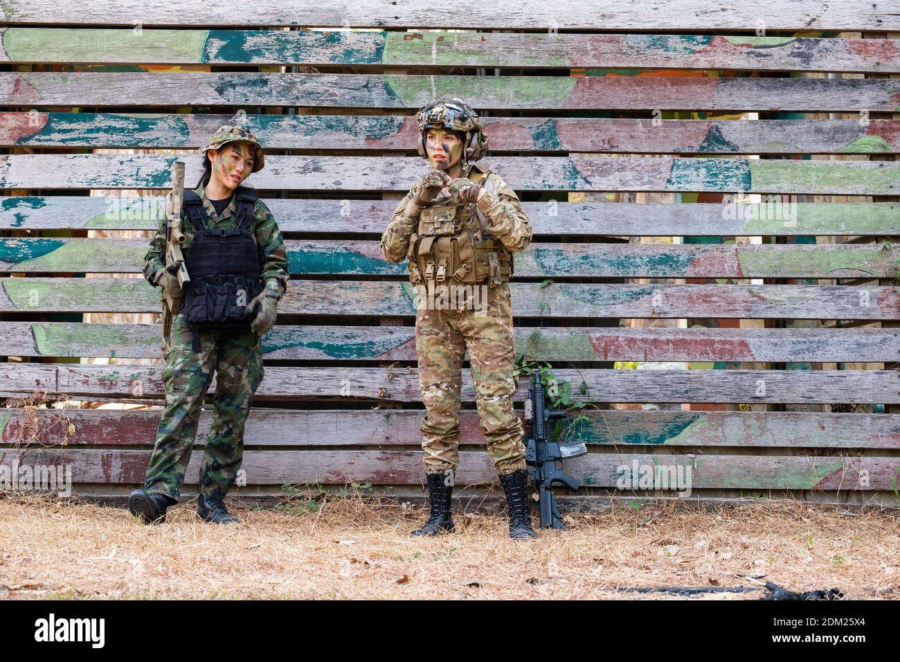Angry female soldier hi-res stock photography and images - Alamy