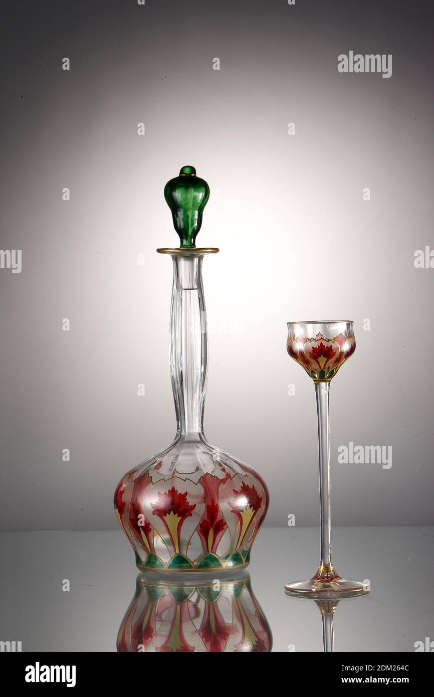 British glass Foundation Glass collection 5 Stock Photo - Alamy