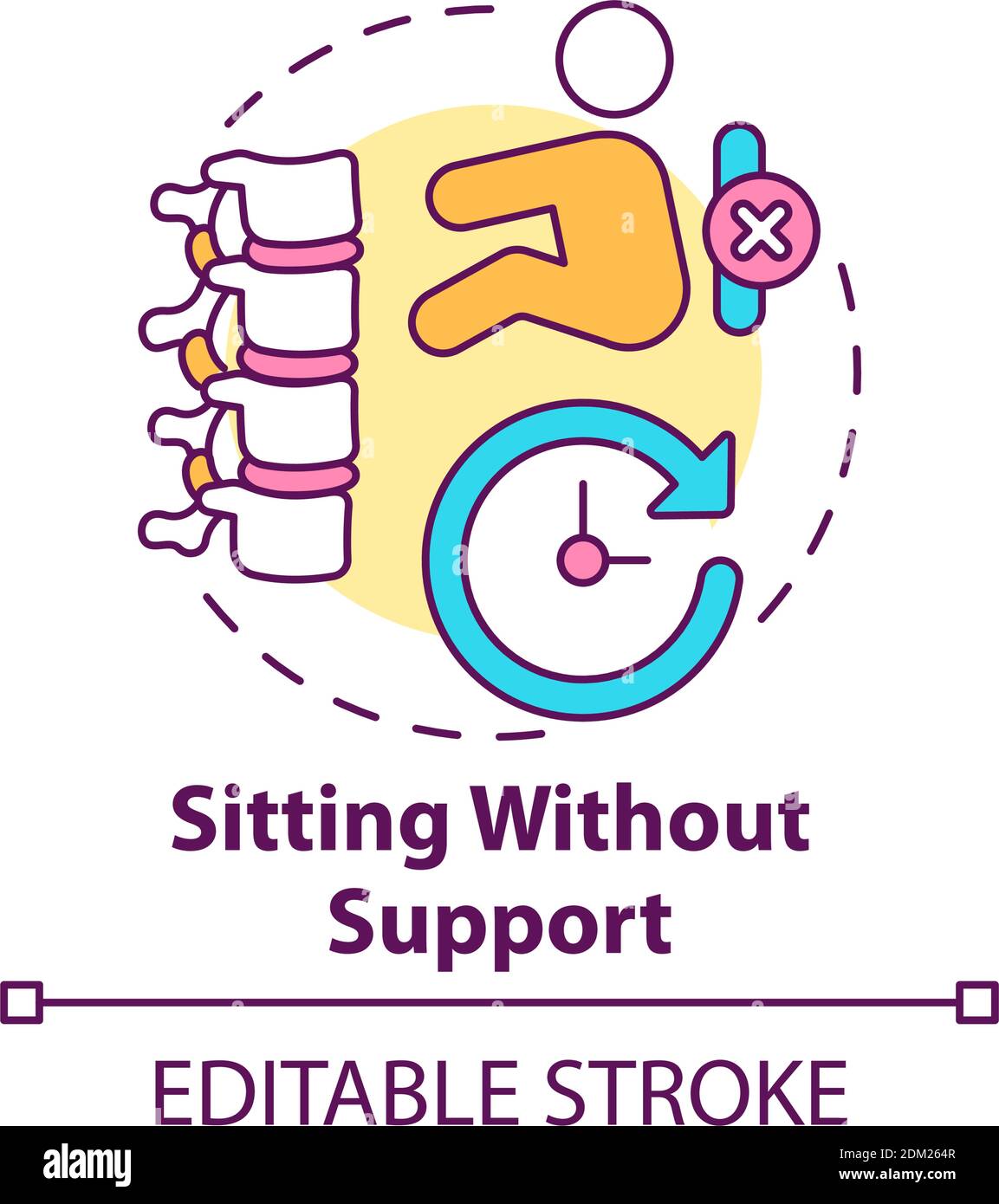 Sitting without support hi-res stock photography and images - Alamy