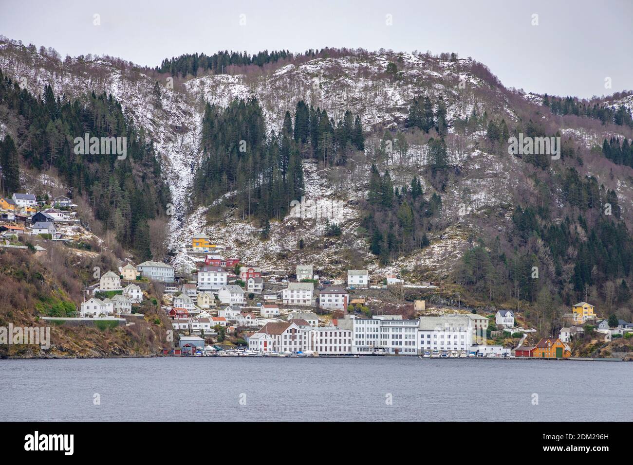 Cruise along Salhus near Bergen in Norway Stock Photo - Alamy