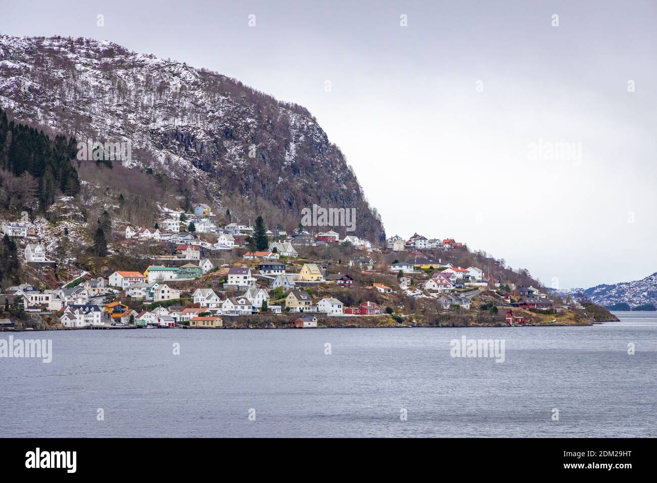 Cruise along Salhus near Bergen in Norway Stock Photo - Alamy
