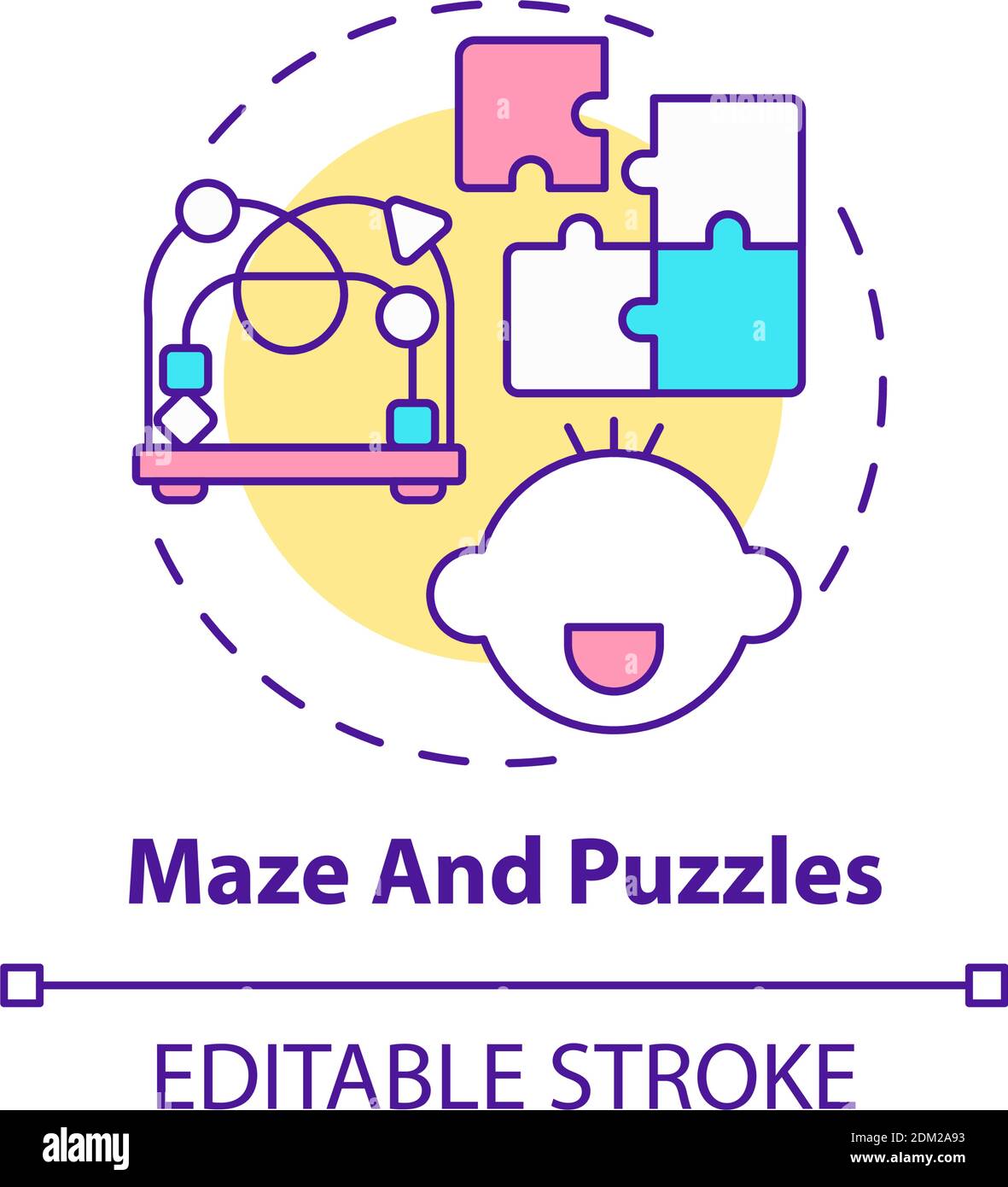 Maze and puzzles concept icon Stock Vector Image & Art - Alamy Maze and puzzles concept icon Stock Vector Image & Art - Alamy