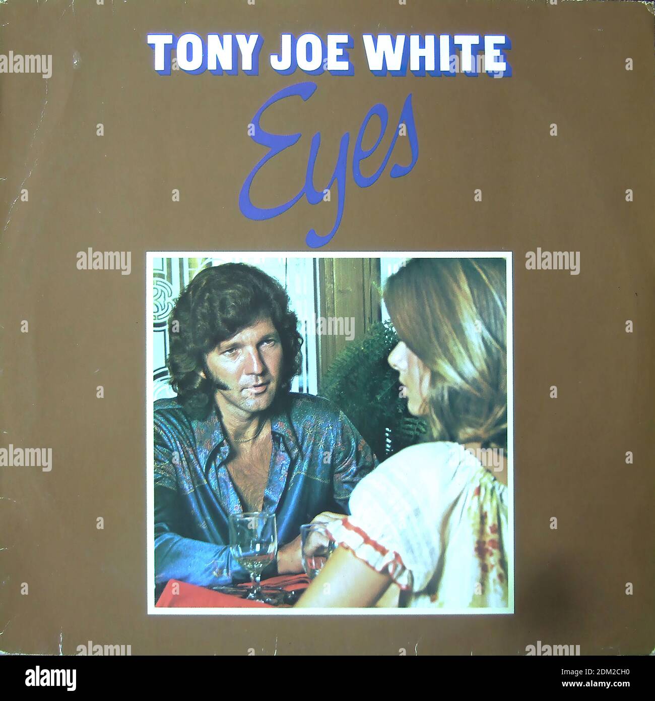 Tony Joe White - Eyes - Vintage vinyl album cover Stock Photo - Alamy