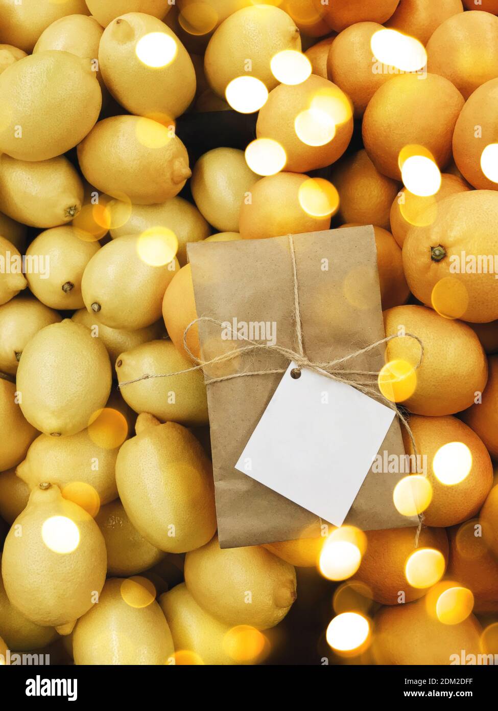 Yellow parcel label hi-res stock photography and images - Alamy
