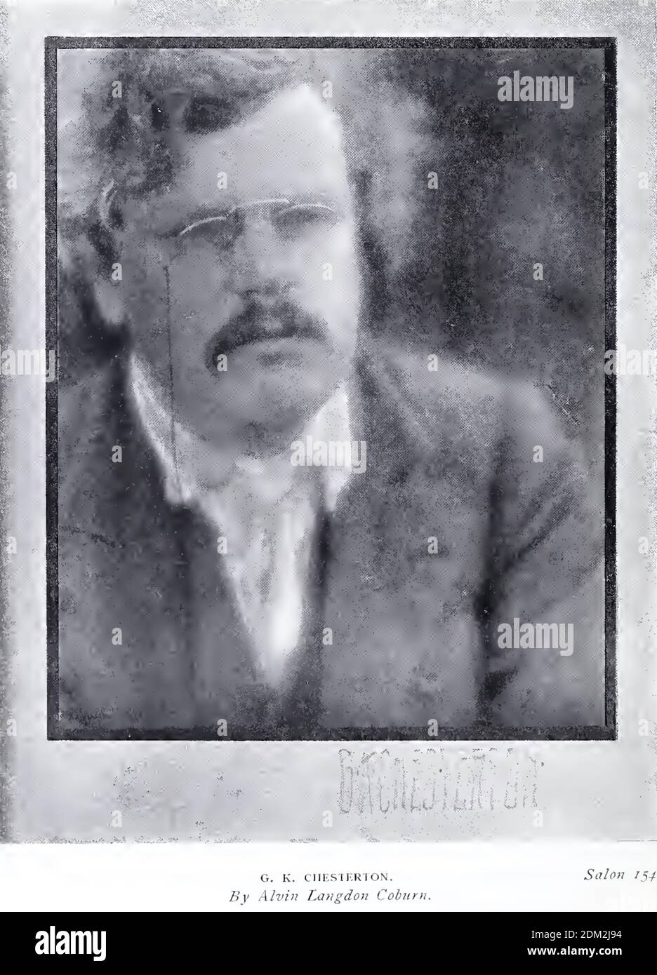 Vintage photograph of the english writer, philosopher, lay theologian ...