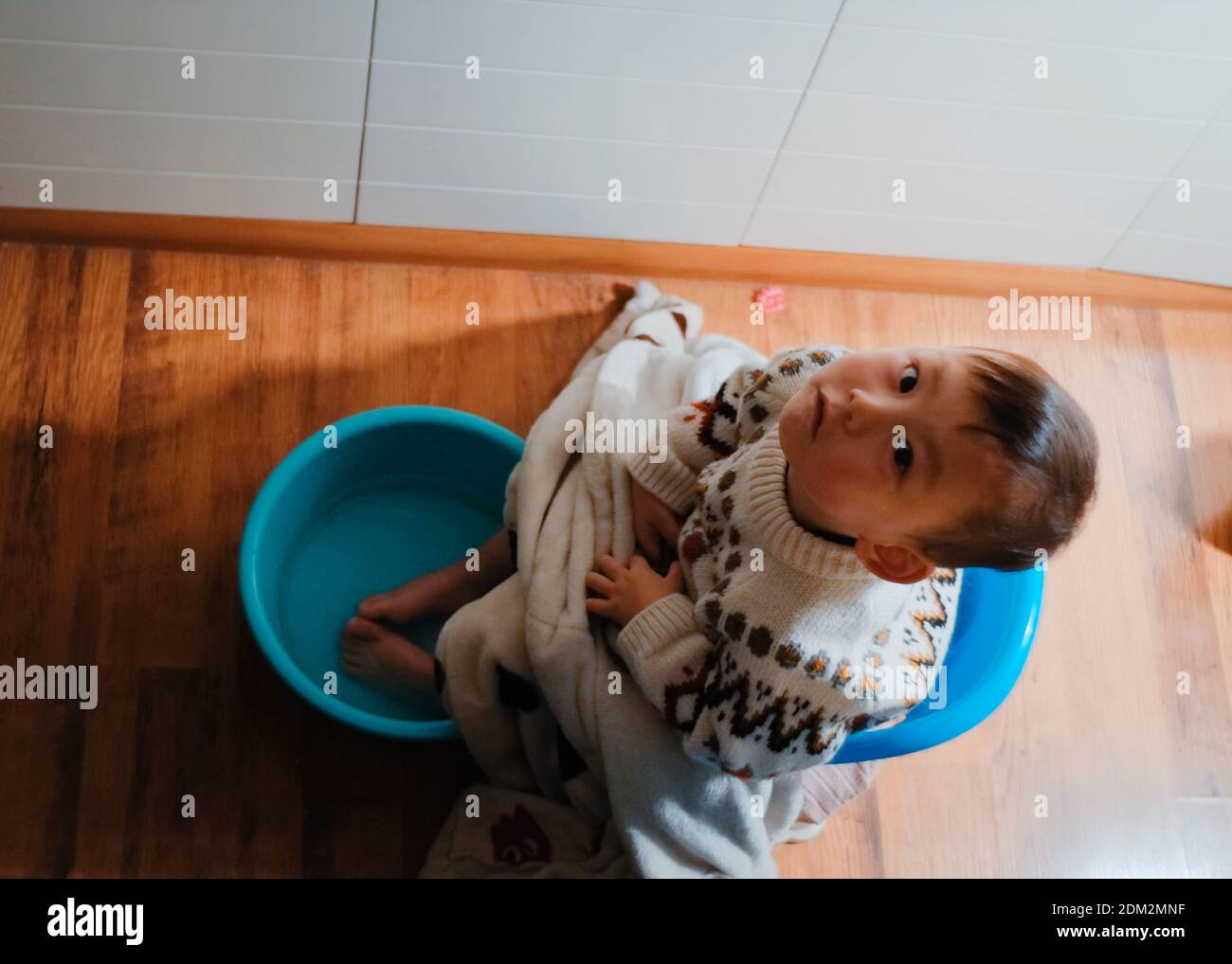 Water bucket feet hi-res stock photography and images - Alamy