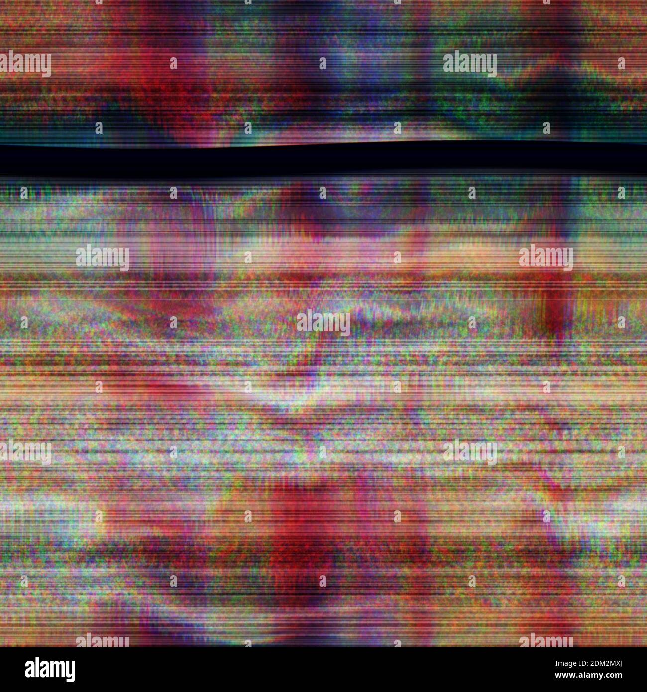 Seamless techno glitch RGB computer monitor noise Stock Photo - Alamy