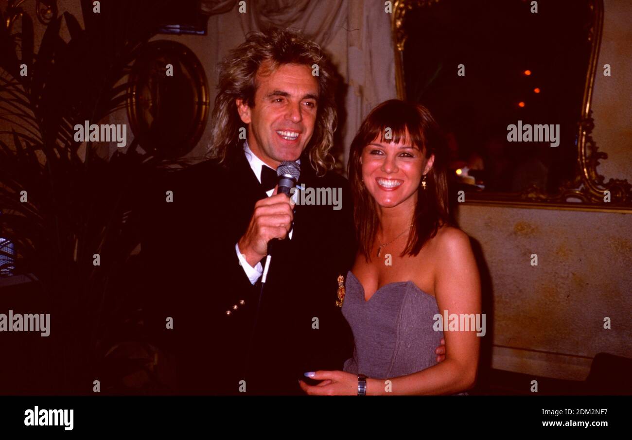 London, UK. LIBRARY. Peter Stringfellow and Margo Mitchell ...