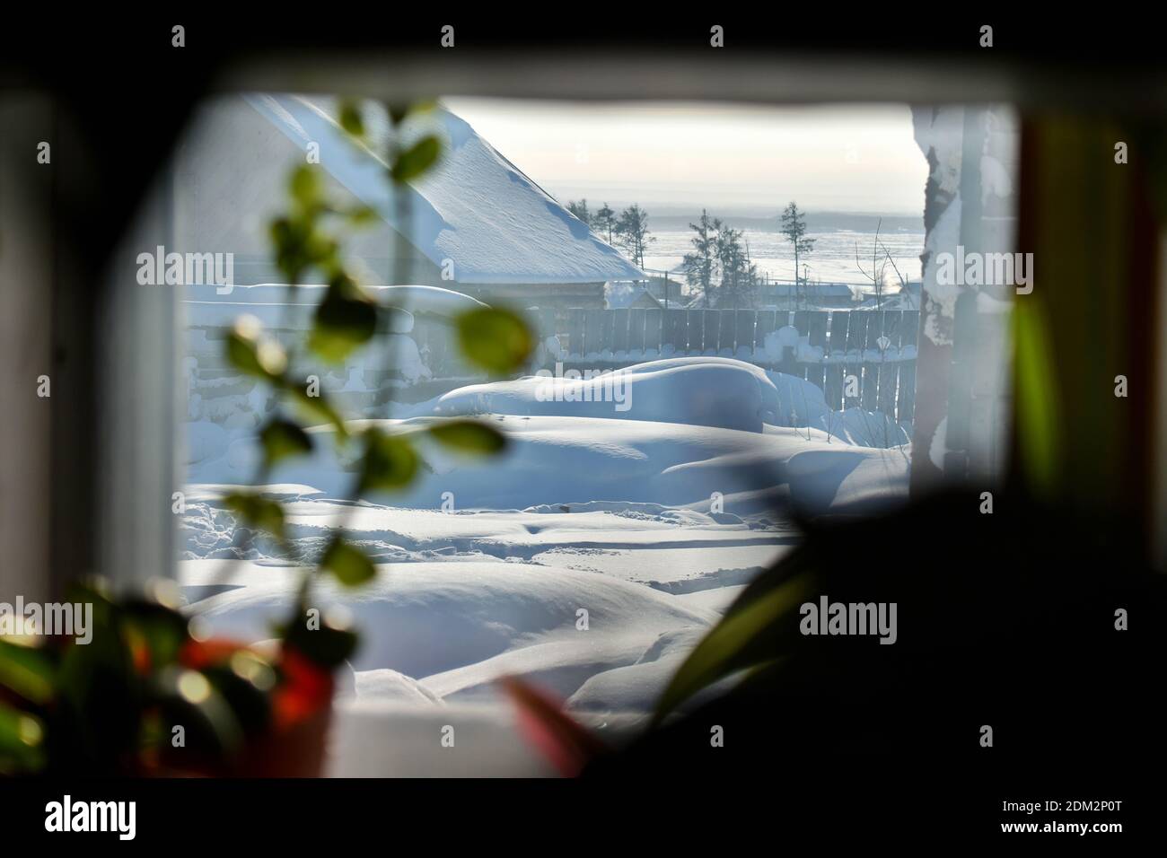 Aerial View Of Car Window Stock Photo - Alamy