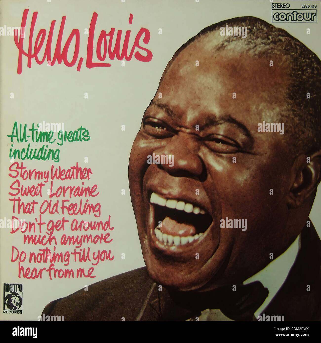 Louis Armstrong - Hello, Louis, Contour 2870 453, 1965, - Vintage vinyl ...