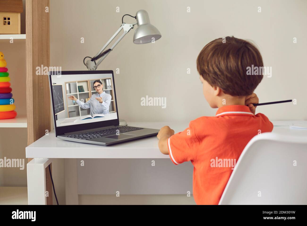 Elearning classroom hi-res stock photography and images - Alamy
