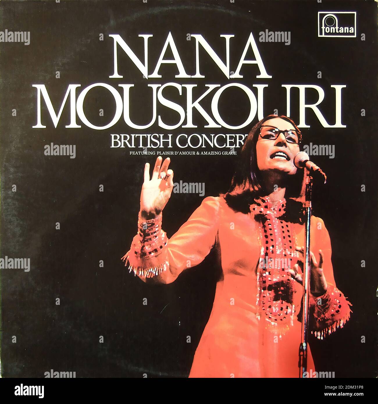 Nana Mouskouri - British Concert, Fontana, 6651 003 - Vintage vinyl ...