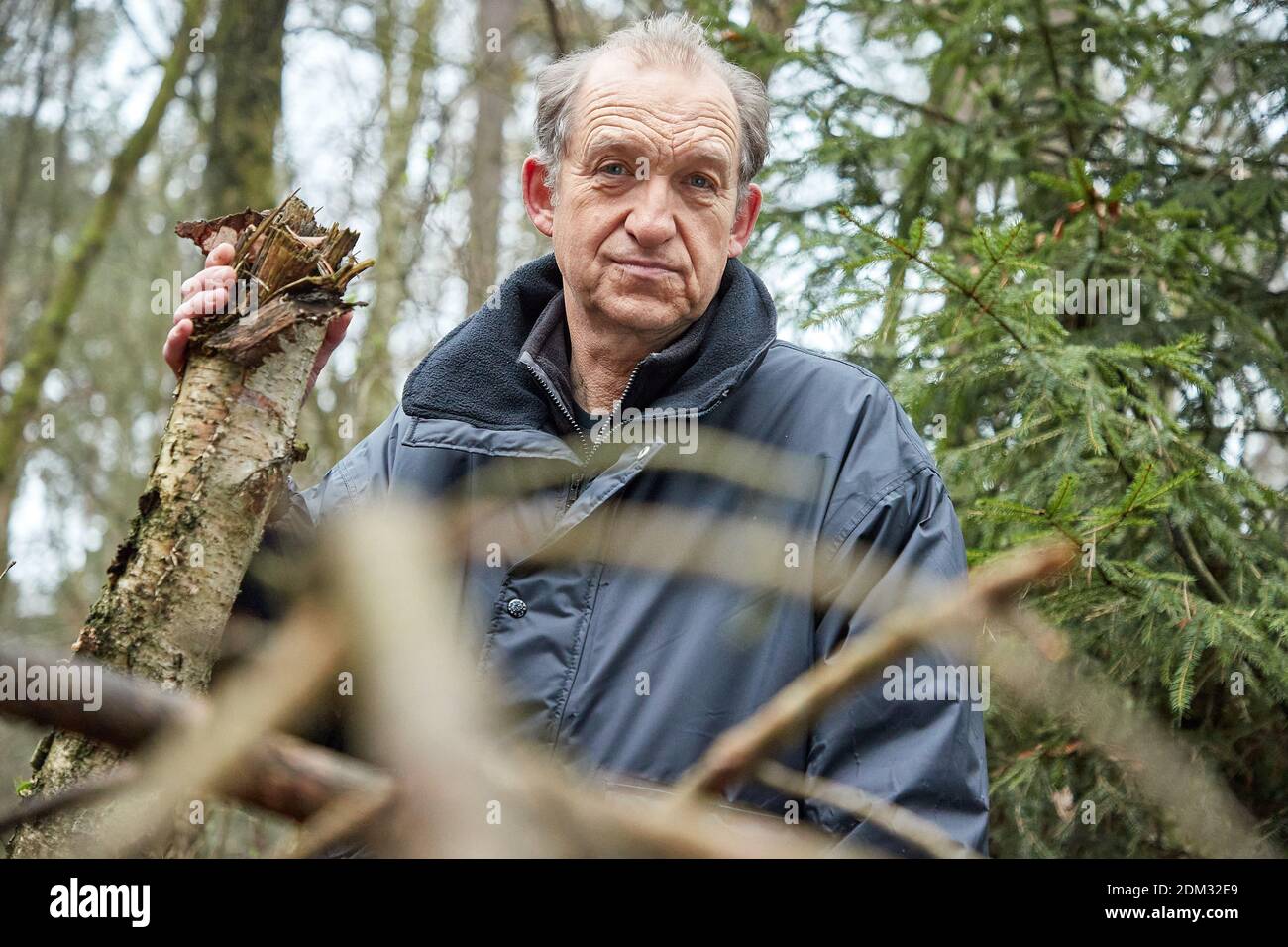 Hamburg, Germany. 11th Dec, 2020. Peter Heinrich Brix, actor, goes for ...
