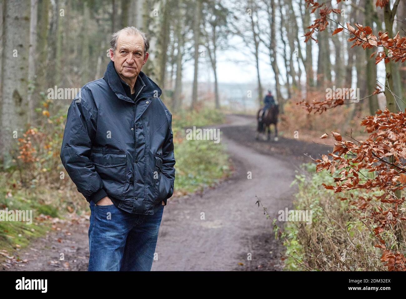 Hamburg, Germany. 11th Dec, 2020. Peter Heinrich Brix, actor, goes for ...