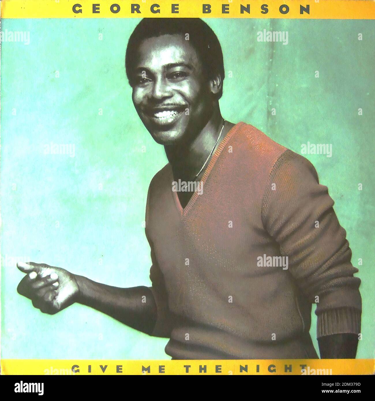 George Benson - Give Me The Night - Vintage vinyl album cover Stock ...