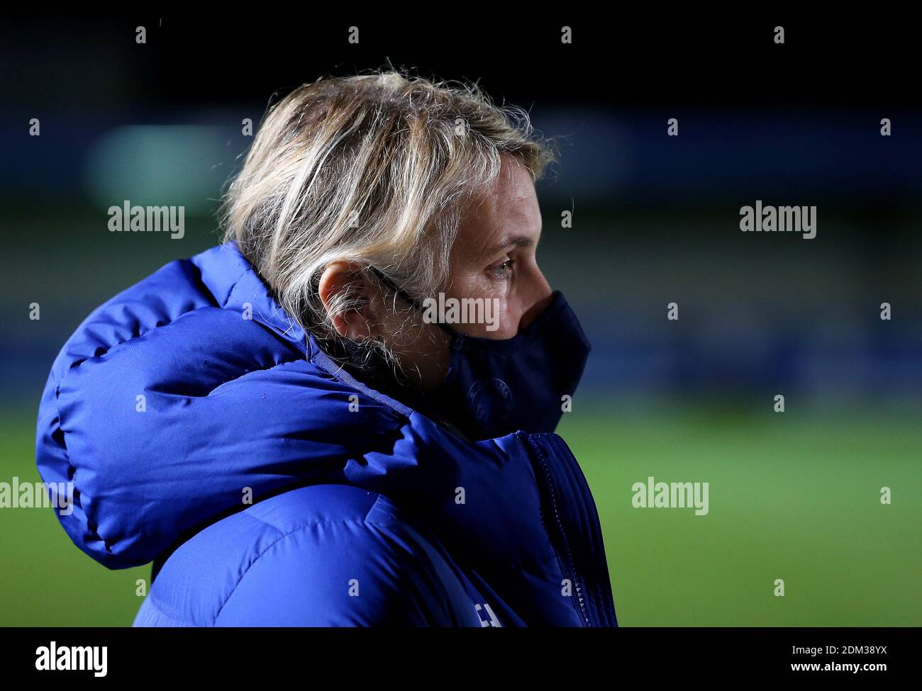 Chelsea manager Emma Hayes before the Women's UEFA Champions League ...