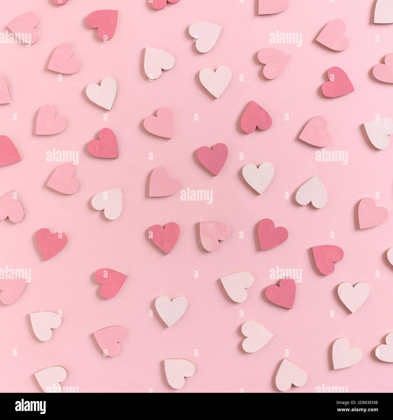 Pink love shape pattern hi-res stock photography and images - Alamy