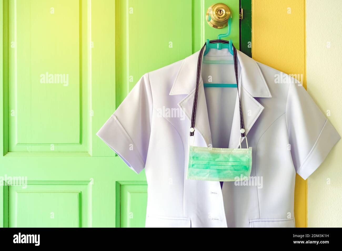 Lab Coat Hanging High Resolution Stock Photography and Images - Alamy