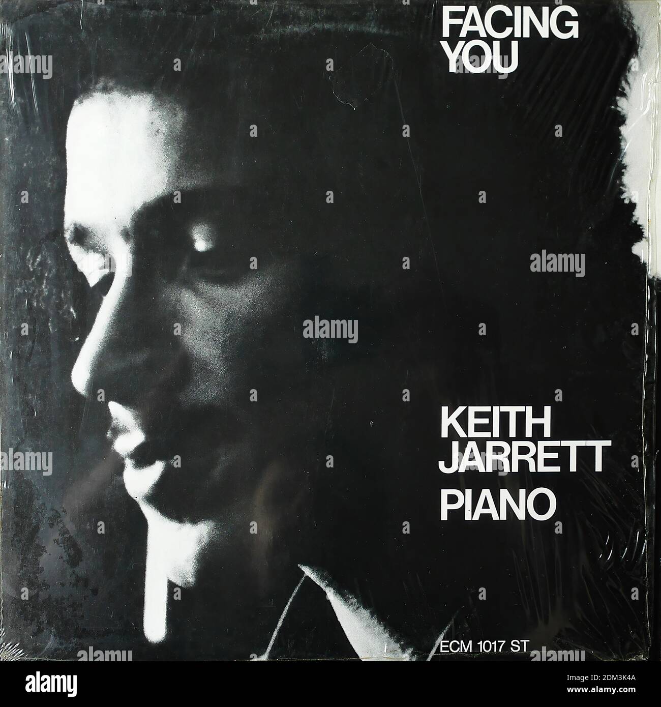 Keith Jarrett - Facing You, ECM 1017 ST, 1972 - Vintage vinyl album cover Stock Photo - Alamy