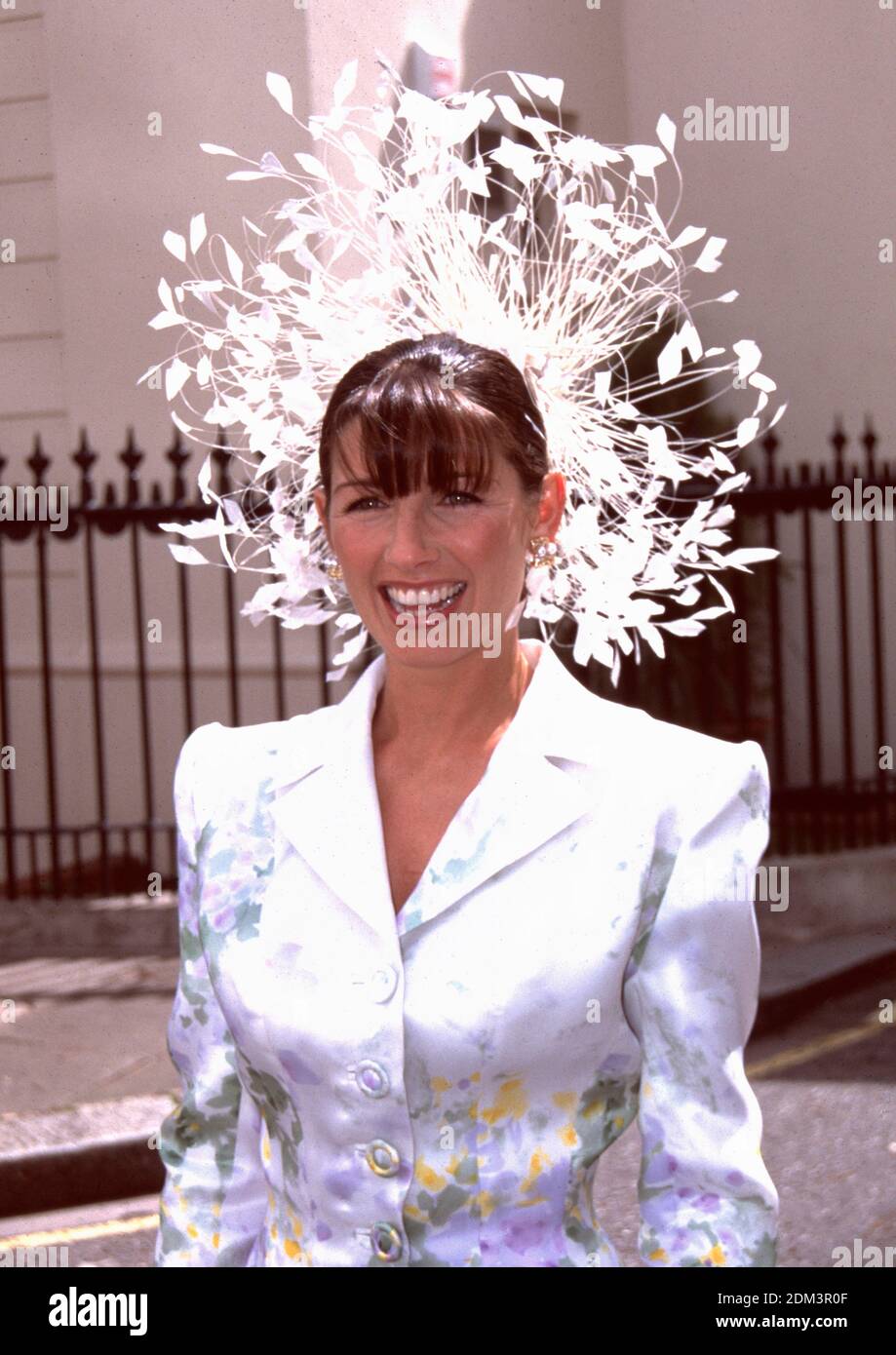 London. UK. LIBRARY. Stacey Young (born Stacey Smith) in the late 1990s ...