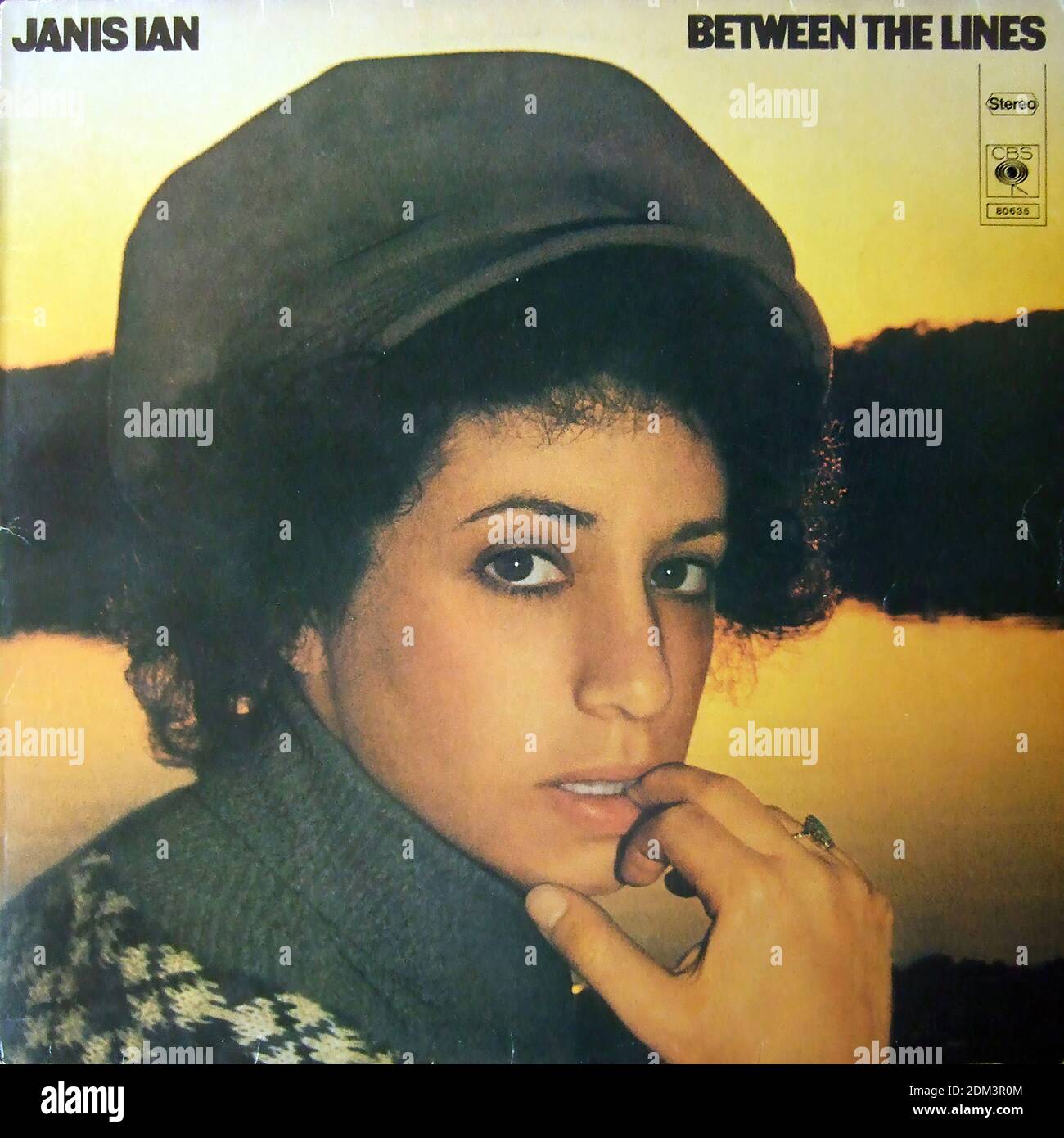 Janis Ian - Between The Lines - Vintage vinyl album cover Stock Photo ...